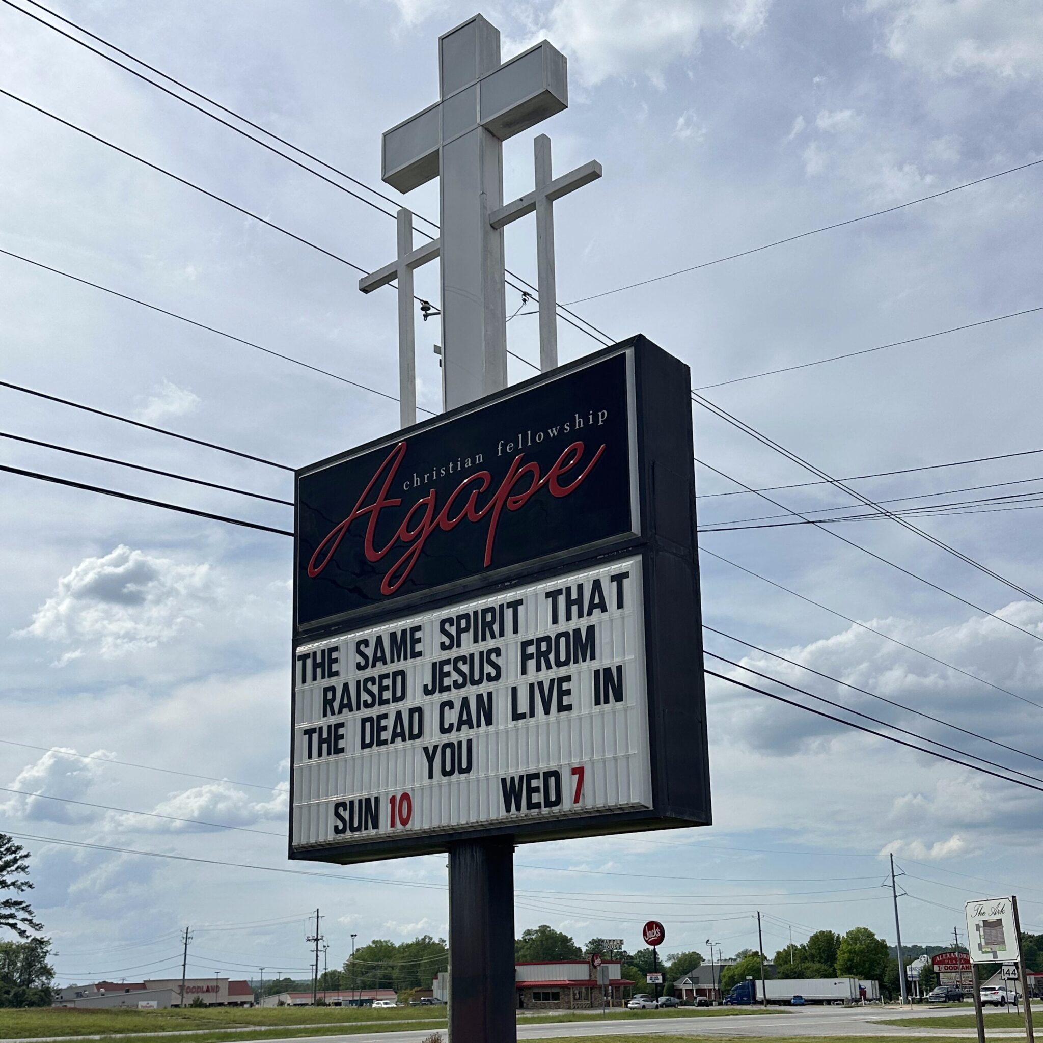 Agape Christian Fellowship – Christ does, so we do.